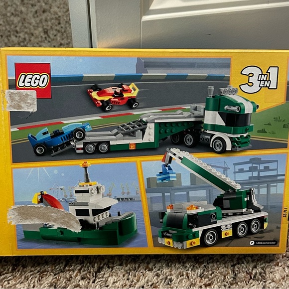 Lego | Toys | Lego Creator Racecar Transporter | Poshmark